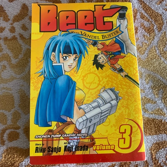 Other | Manga Graphic Novel Beet Vandel Buster Shonen Jump Vol 3 | Poshmark
